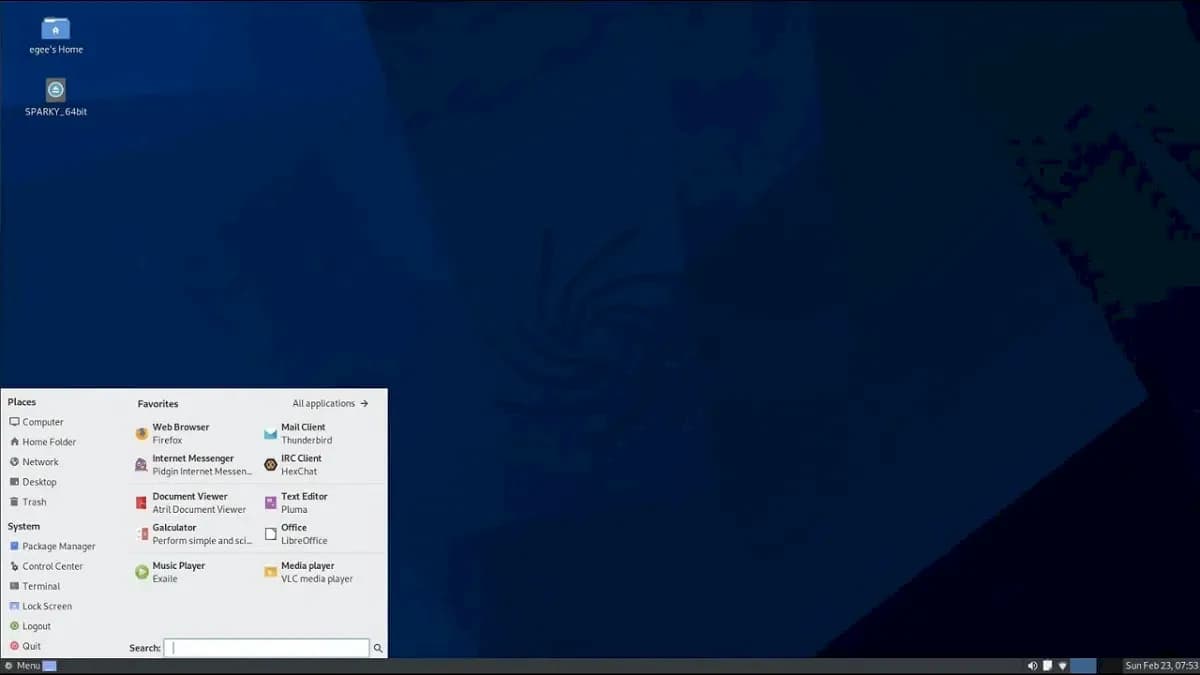SparkyLinux 7.0 é lançado, baseado no Debian 12 ‘Bookworm’
