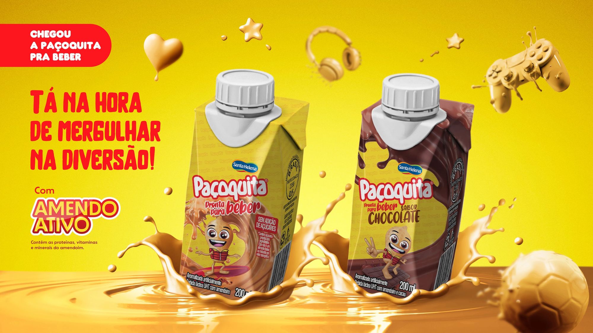 Paçoquita surpreende com novo lançamento: a versão pronta para beber!